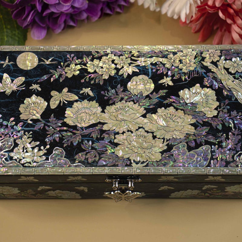 Flower Jewelry Box - Etsy