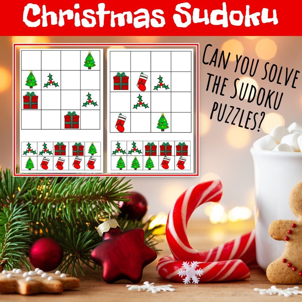 Christmas Sudoku Puzzles