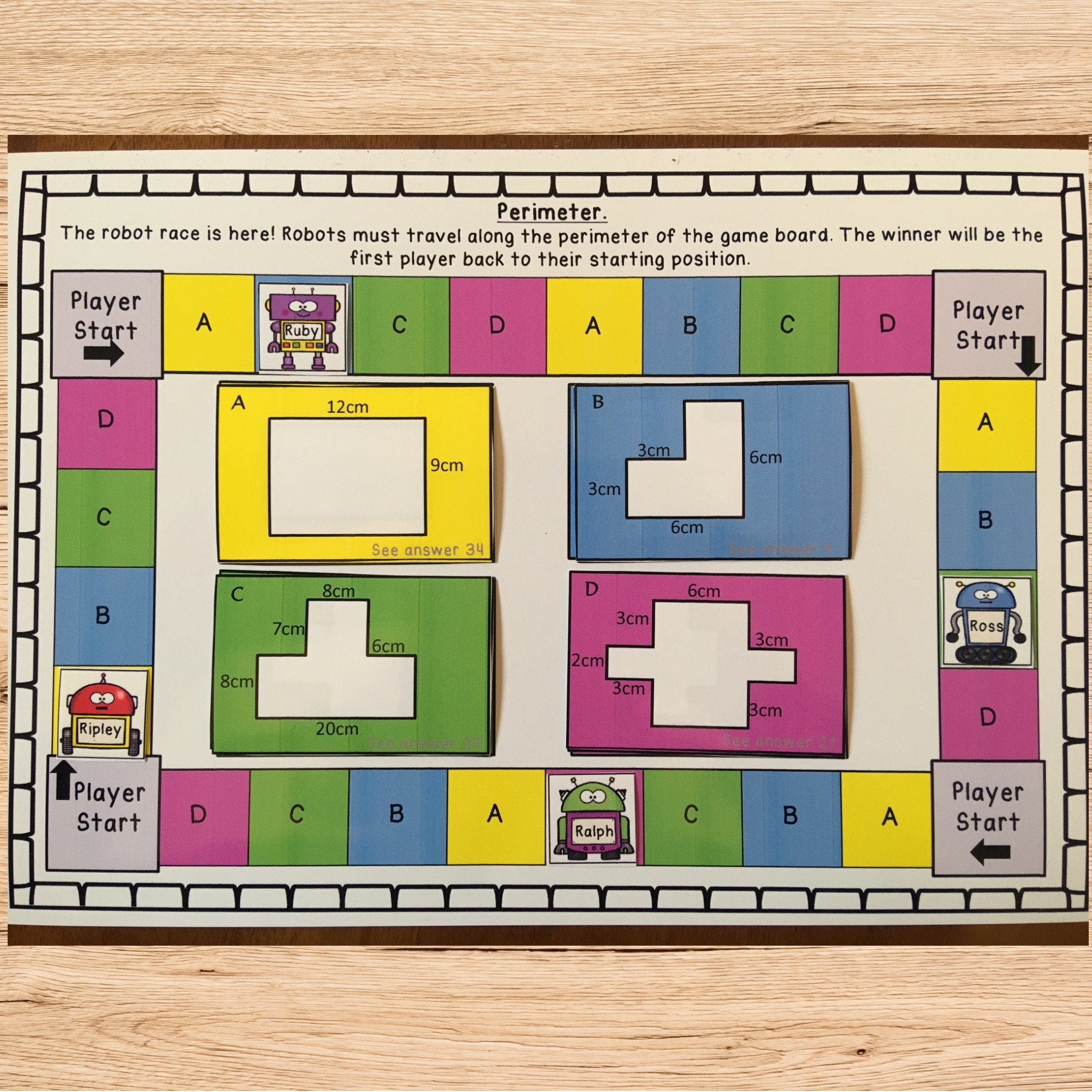 Perimeter Board Game - Etsy