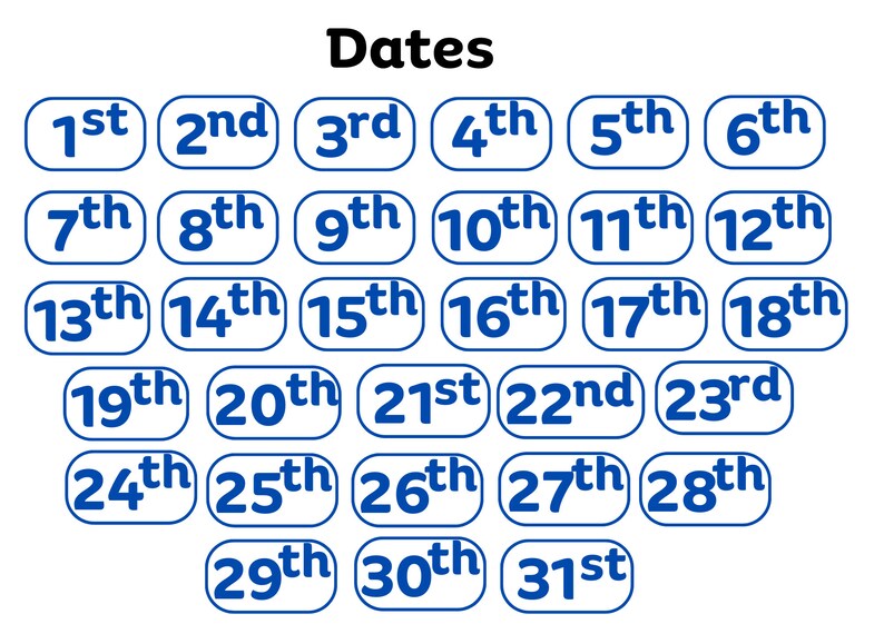 Back to School: Educational Today's Date and Weather Board - Etsy