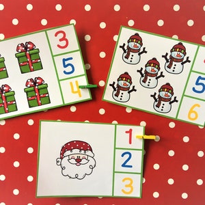 Christmas Counting to 10 Activities, Educational Printables ,learning ...