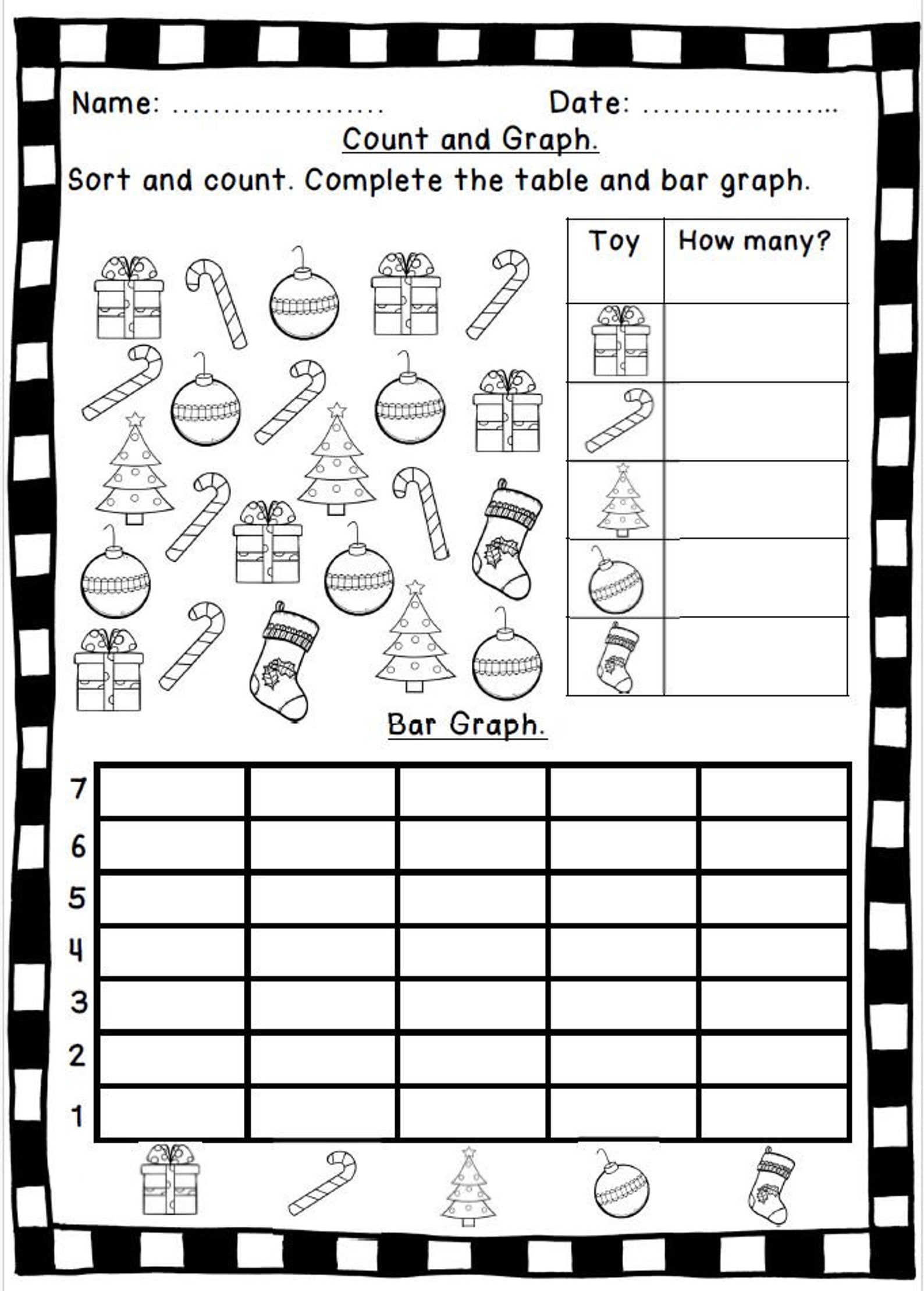 Christmas Counting to 10 Activities, Educational Printables ,learning ...