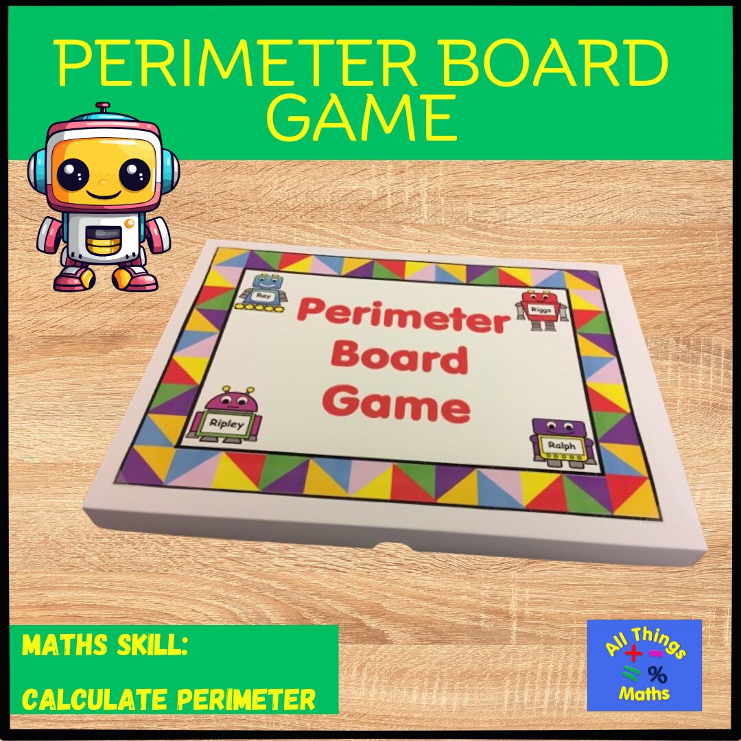 Maths Game: Perimeter - Etsy UK