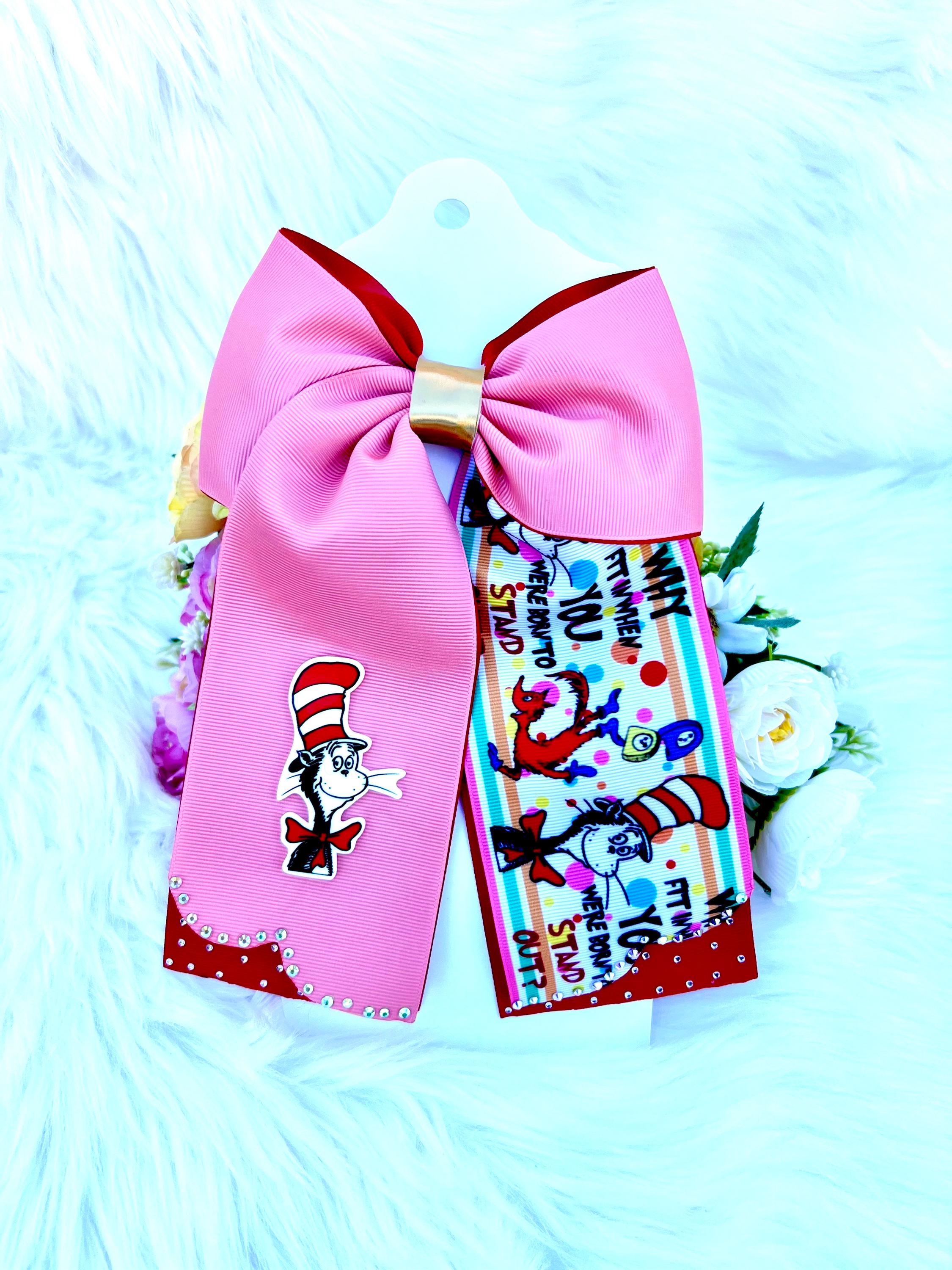 Cat Hair Bow/ Book Character Cheer Bow/ Toddlers and Young Girls Hair ...