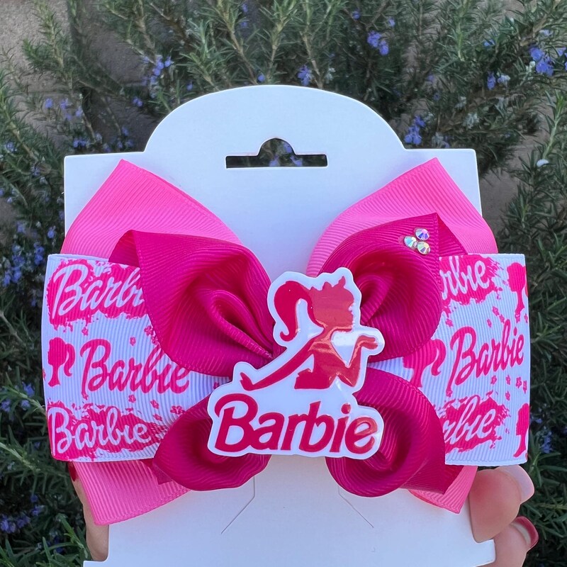 Barbie Hair Bow - Etsy