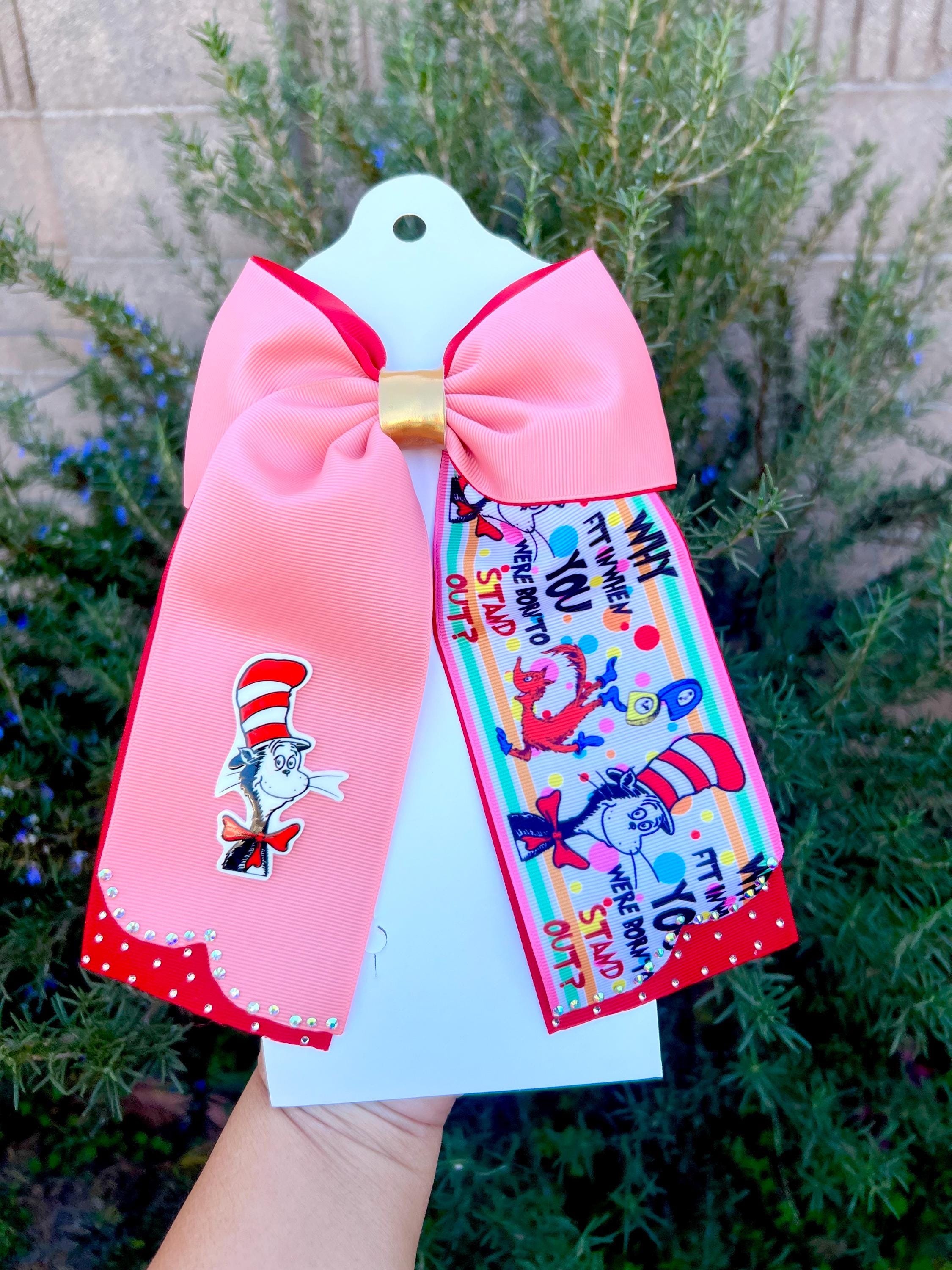 Cat Hair Bow/ Book Character Cheer Bow/ Toddlers and Young Girls Hair ...
