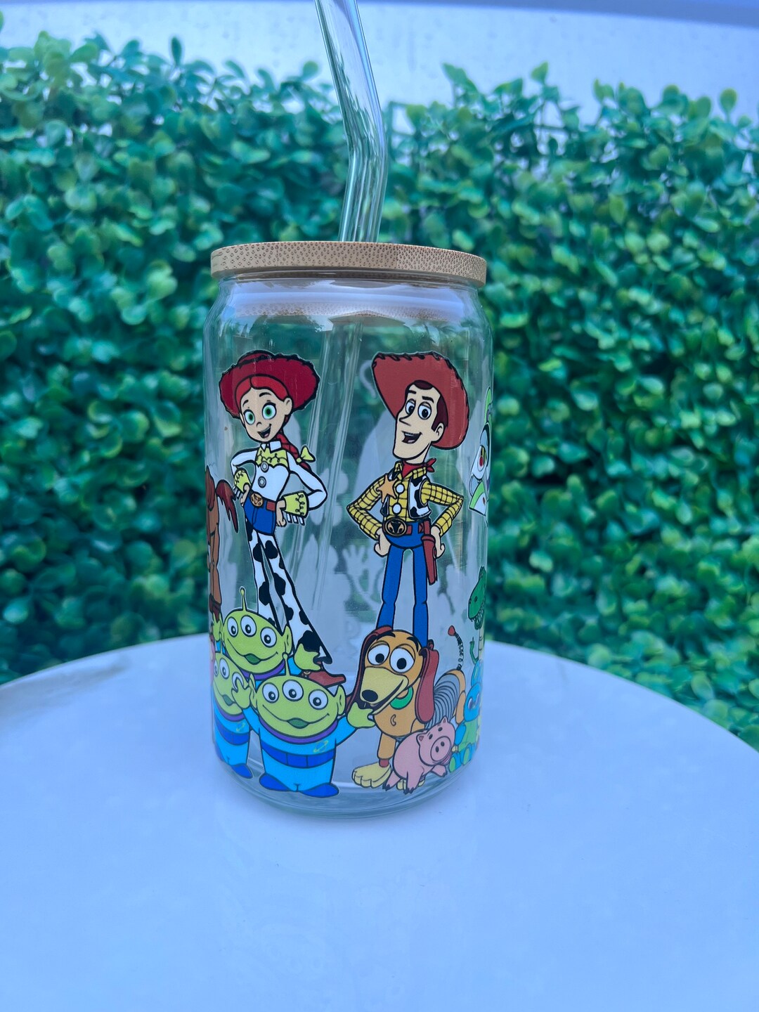 Toys Libbey Cup/ Toy Story Glass Cup - Etsy