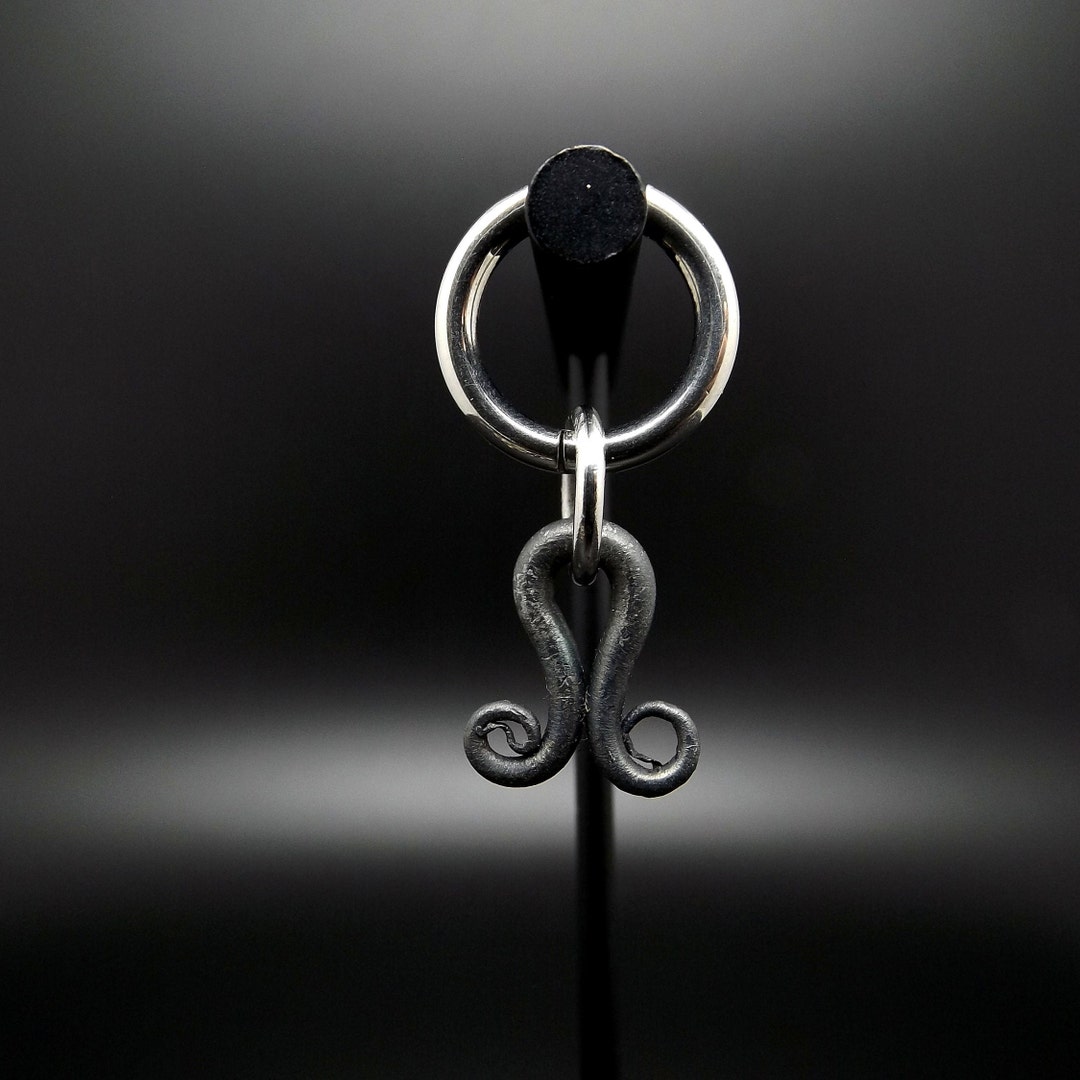 Mono Earring Unisex, Nordic, Celtic, Scandinavian, Stainless Steel ...