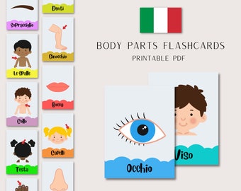 Italian Body Parts - Etsy
