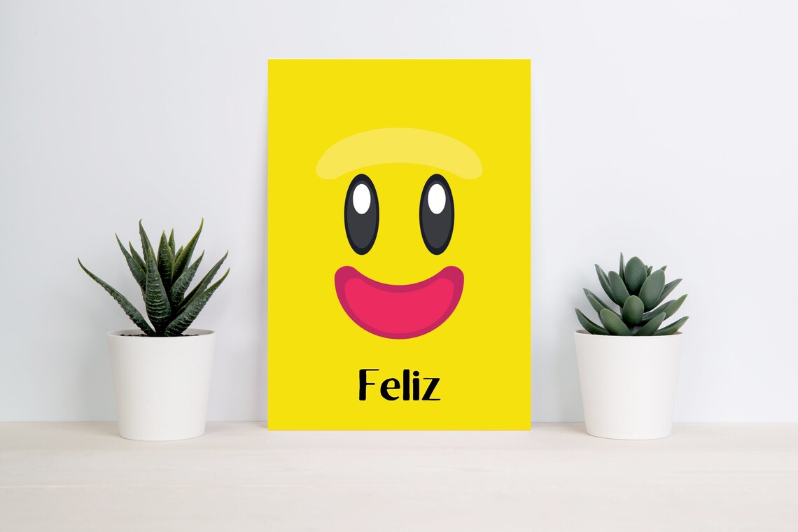 PORTUGUESE | Emotions and Feelings Flashcards | Montessori Language ...