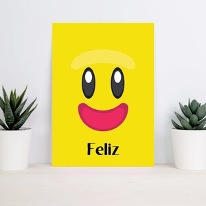 PORTUGUESE Emotions and Feelings Flashcards Montessori Language Flash ...