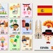 SPANISH | Printable Geography Montessori Flashcards for Language ...