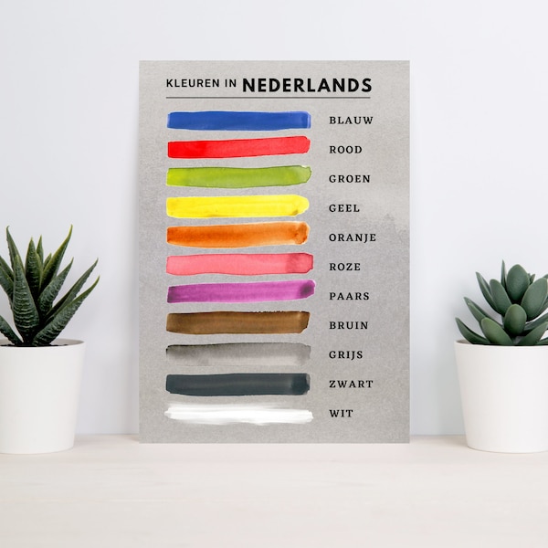 Dutch Colors - Etsy