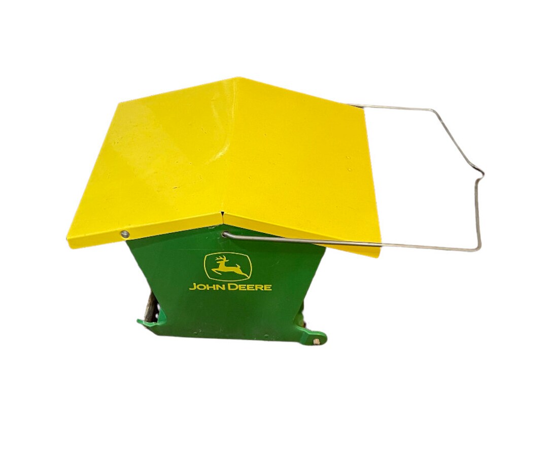 Vintage VTG John Deere Metal Bird Feeder With Hanger - Etsy