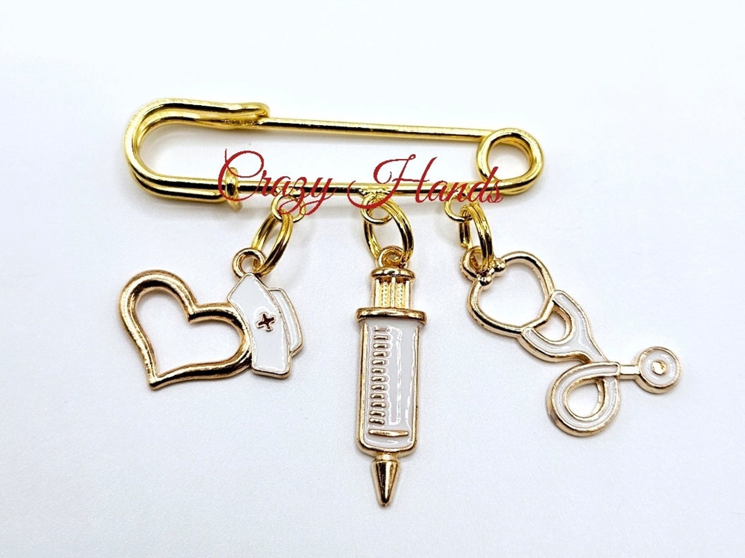 Safety Pin for NURSE/DOCTOR - Etsy