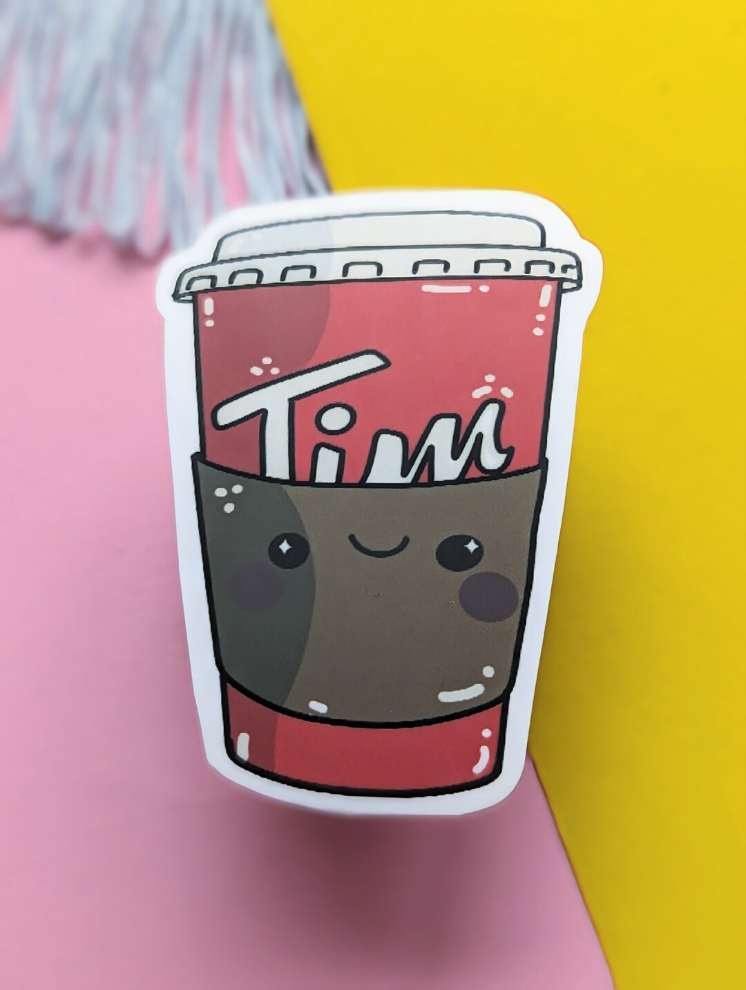 TIM HORTONS COFFEE Double Double Sticker / Tim Hortons Cup of - Etsy