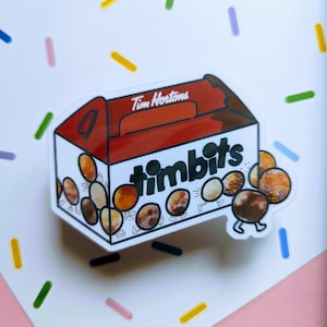 TIMBITS TIM HORTON Sticker / Tim Hortons Timbits - Etsy