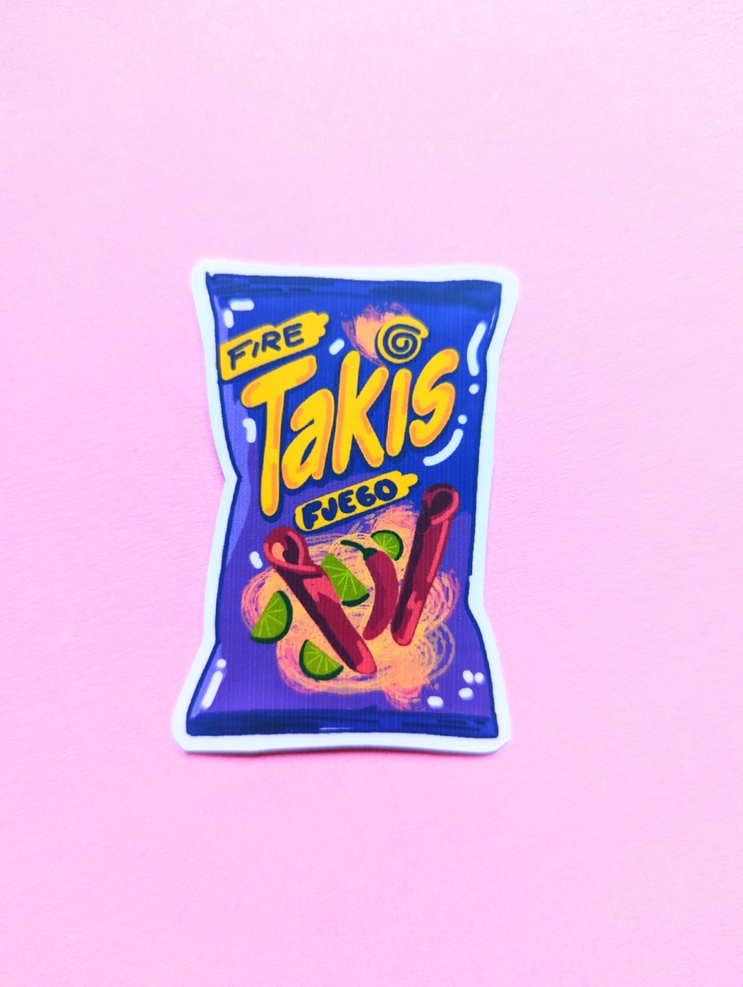 TAKIS FUEGO CHIPS Sticker / Takis Fuego - Etsy