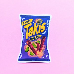TAKIS FUEGO CHIPS Sticker / Takis Fuego - Etsy