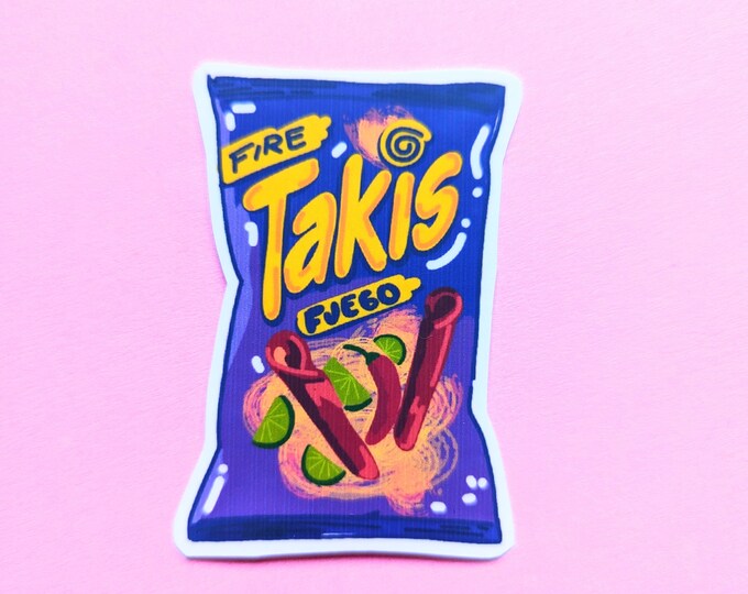 TAKIS FUEGO CHIPS Sticker / Takis Fuego - Etsy