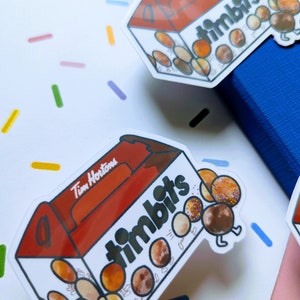 TIMBITS TIM HORTON Sticker / Tim Hortons Timbits - Etsy