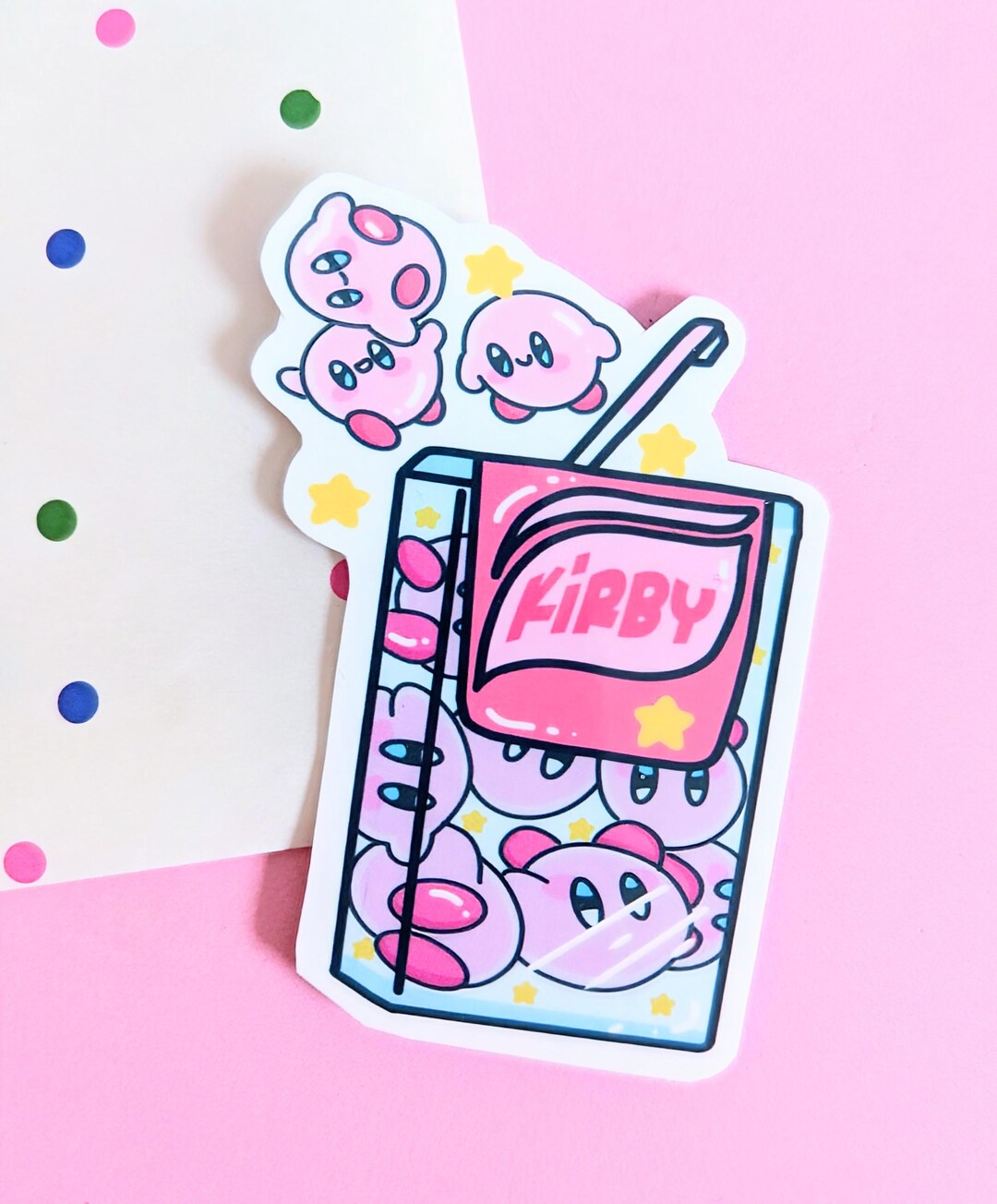 Kirby Mint Candies Waterproof STICKER/ Chill Pill Sticker/ Ganerlaptop ...