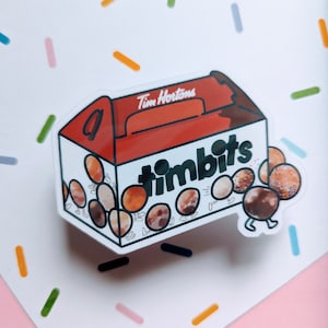 TIMBITS TIM HORTON Sticker / Tim Hortons Timbits - Etsy