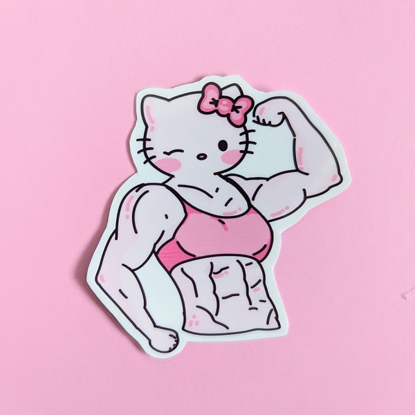 Kitty Sticker - Etsy