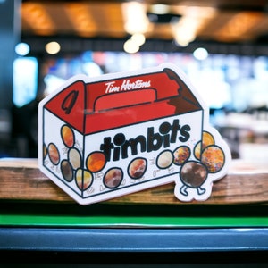 TIMBITS TIM HORTON Sticker / Tim Hortons Timbits - Etsy