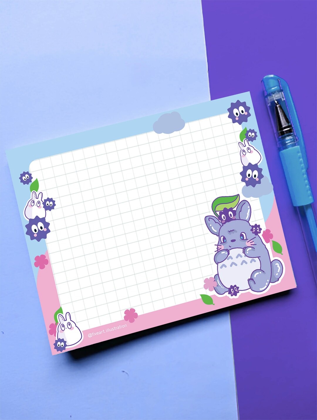 BABY TOTORO Ghibli NOTEPAD/ Studio Ghibli Quick Memo /no Face ...