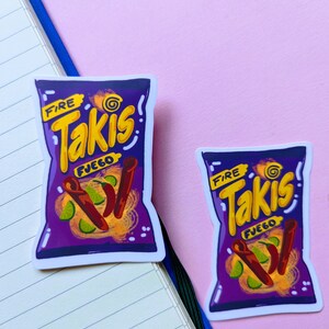TAKIS FUEGO CHIPS Sticker / Takis Fuego - Etsy