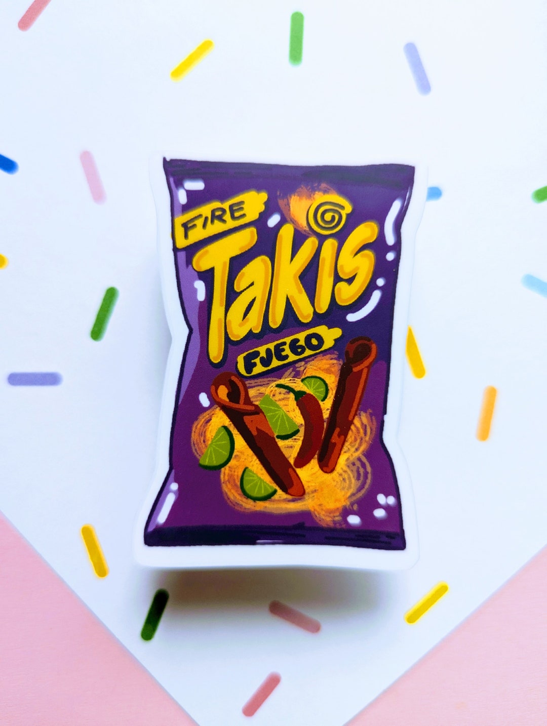 TAKIS FUEGO CHIPS Sticker / Takis Fuego - Etsy