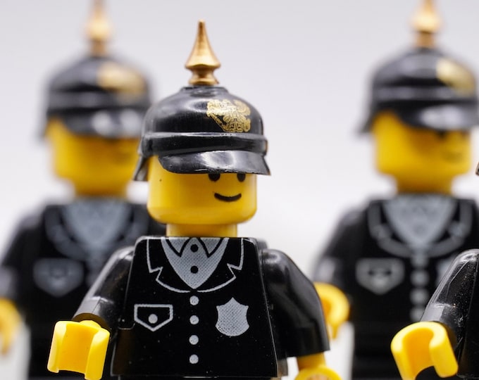 German Wwi Soldier Original Lego® Parts With Custom Military