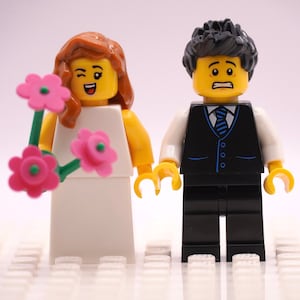 LEGO® Bride and Groom Set - Create Your Own Minifigures - the Ultimate ...
