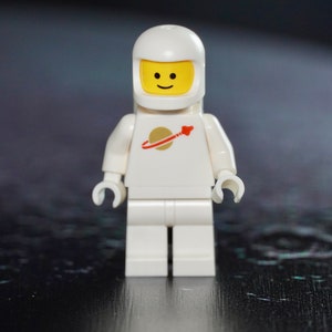 LEGO® Space Classic Man Minifigure Astronaut - Etsy