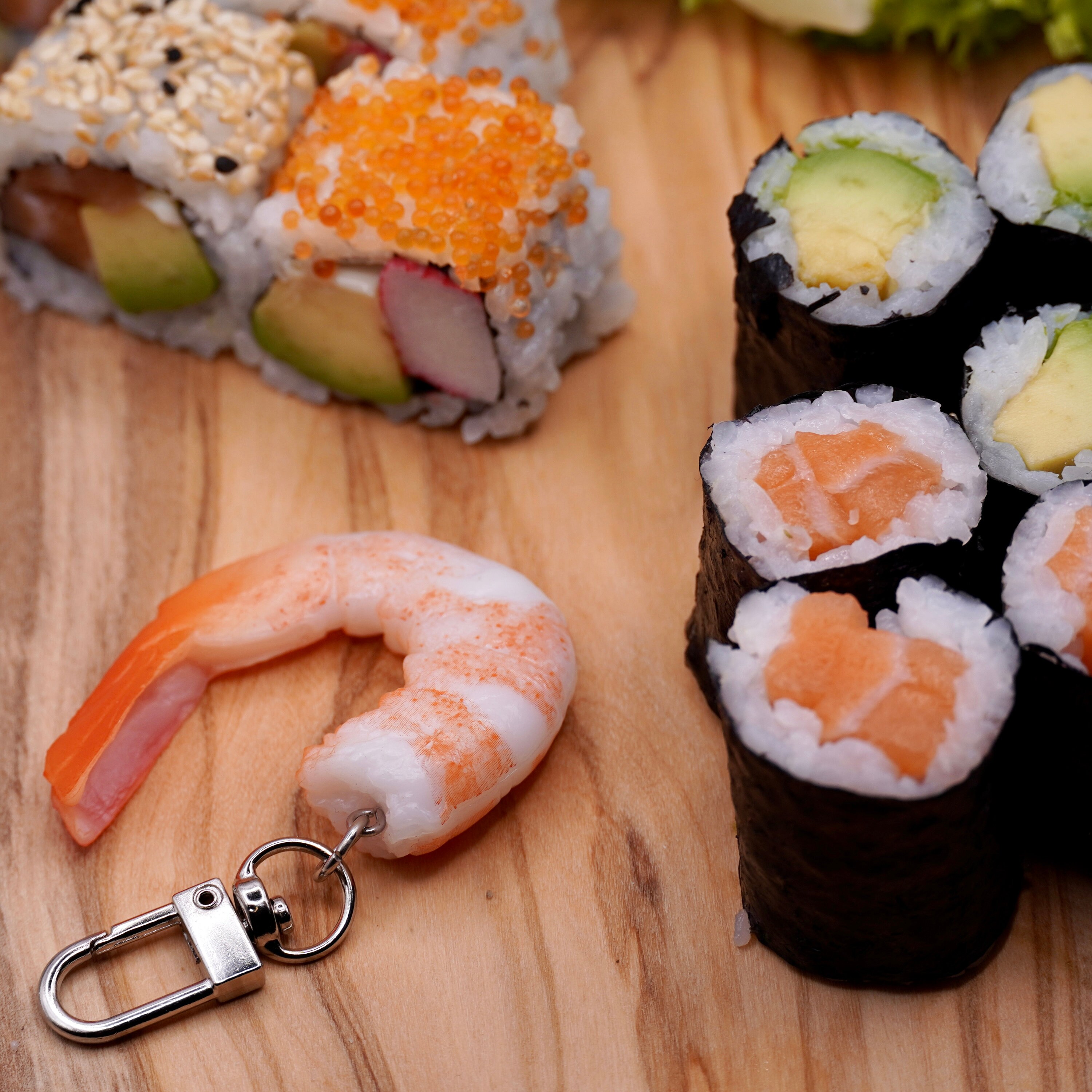 Shrimp Keychain Ultra-realistic Shrimp-shaped Keychain for All Shrimp ...