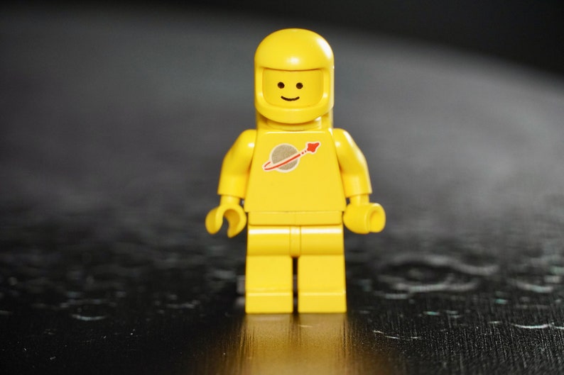 LEGO® Space Classic Man Minifigure Astronaut - Etsy
