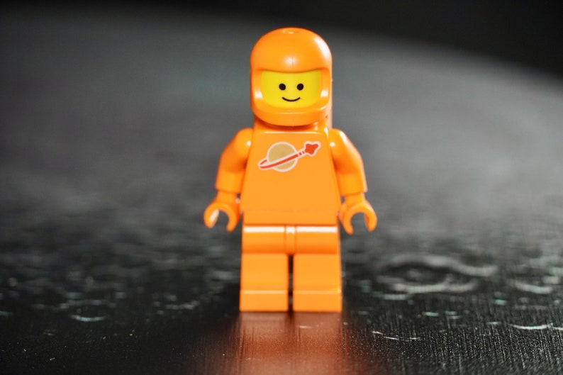 LEGO® Space Classic Man Minifigure Astronaut - Etsy