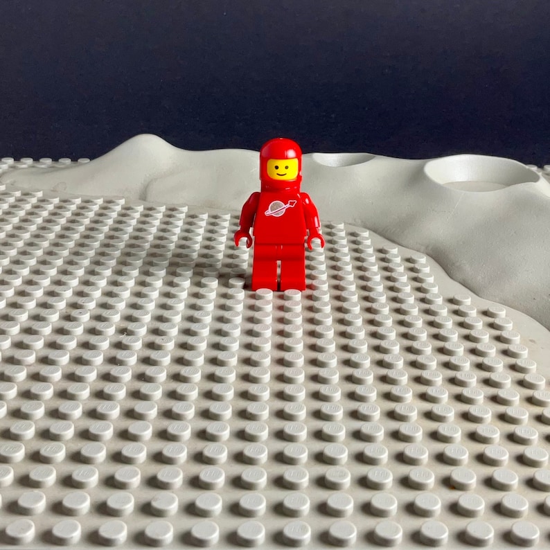 LEGO® 3D Space Plate Moon Crater Baseplate Raised32 X 32 - Etsy