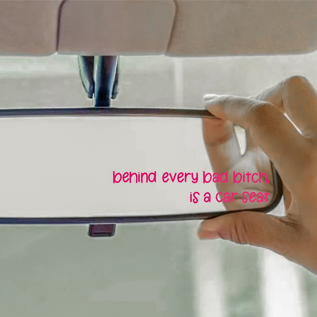 CUSTOM Car Decal - Rear Window/rear Mirror - Etsy