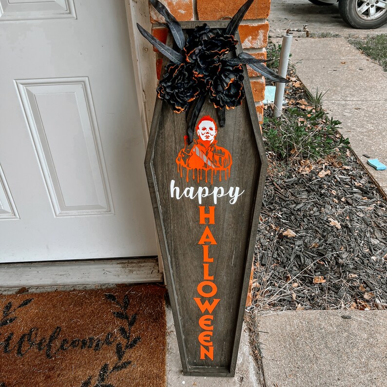 CUSTOM Coffin Porch Signs - Etsy