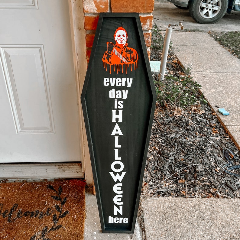CUSTOM Coffin Porch Signs - Etsy