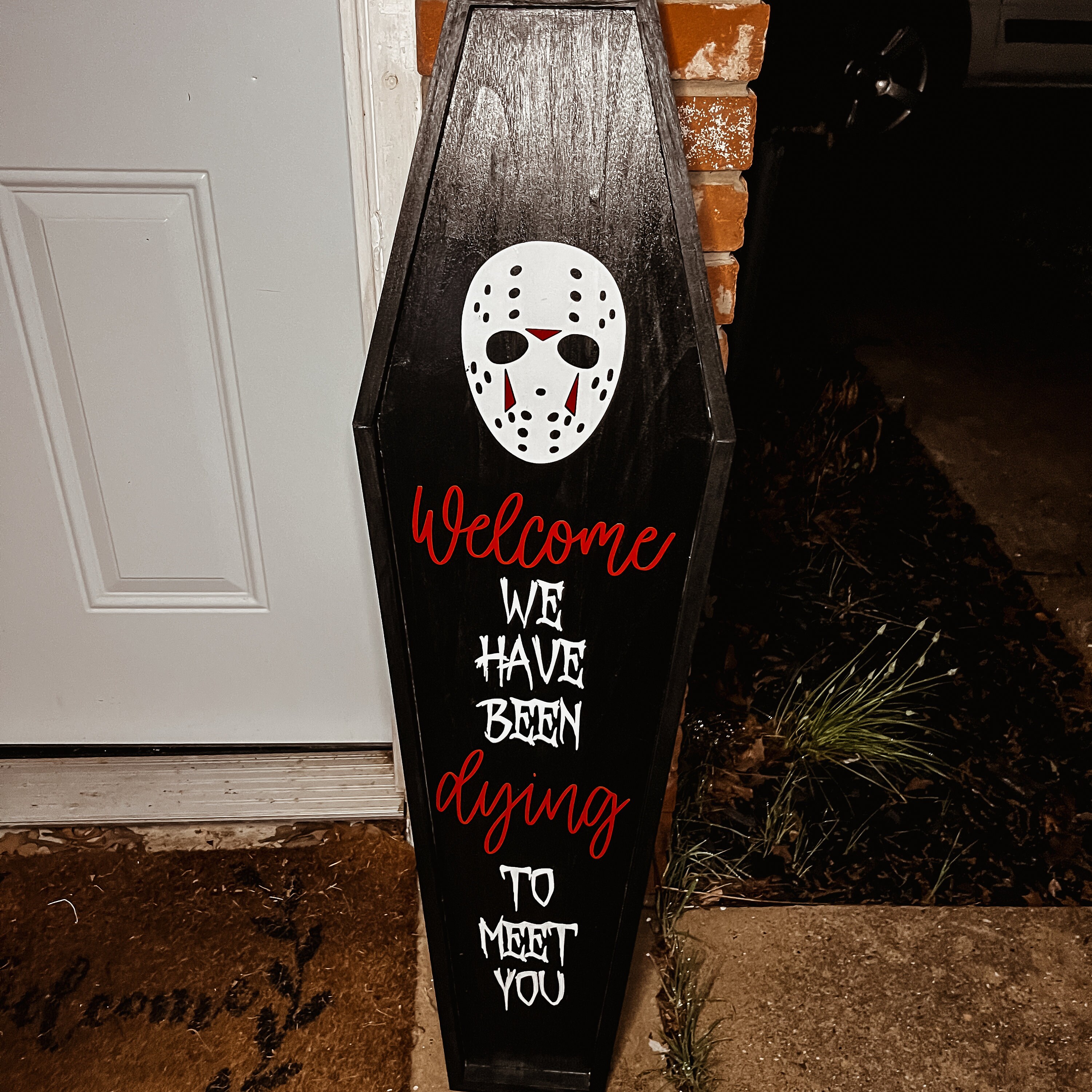 CUSTOM Coffin Porch Signs - Etsy