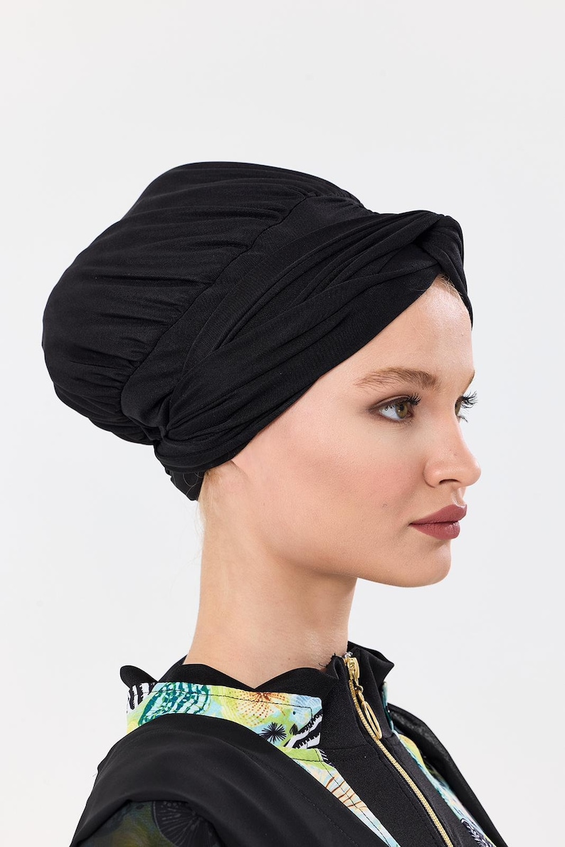 Swimming Cap Modest Turban Swimming Hat - Etsy
