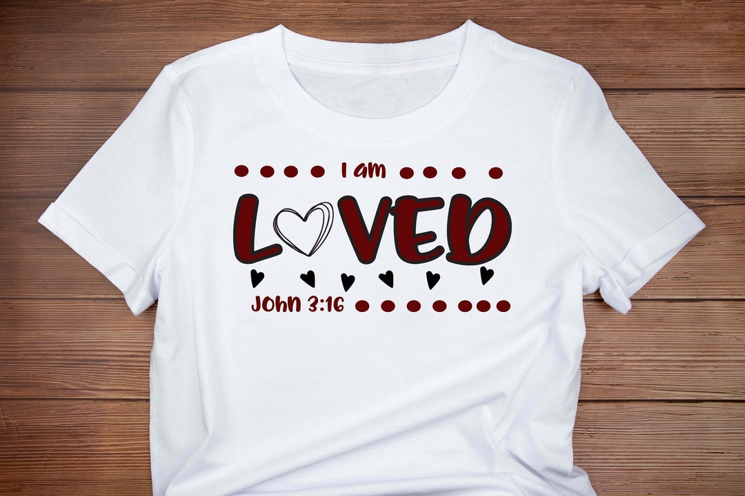 I Am Loved SVG Png--instant Download- Valentines Day - Etsy