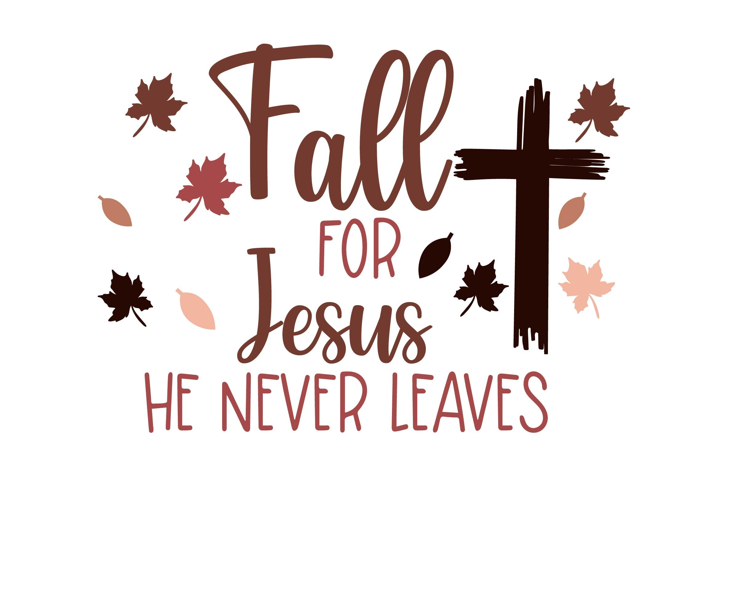 Fall for Jesus Svg, PNG, JPEG, Files for Cricut - Etsy