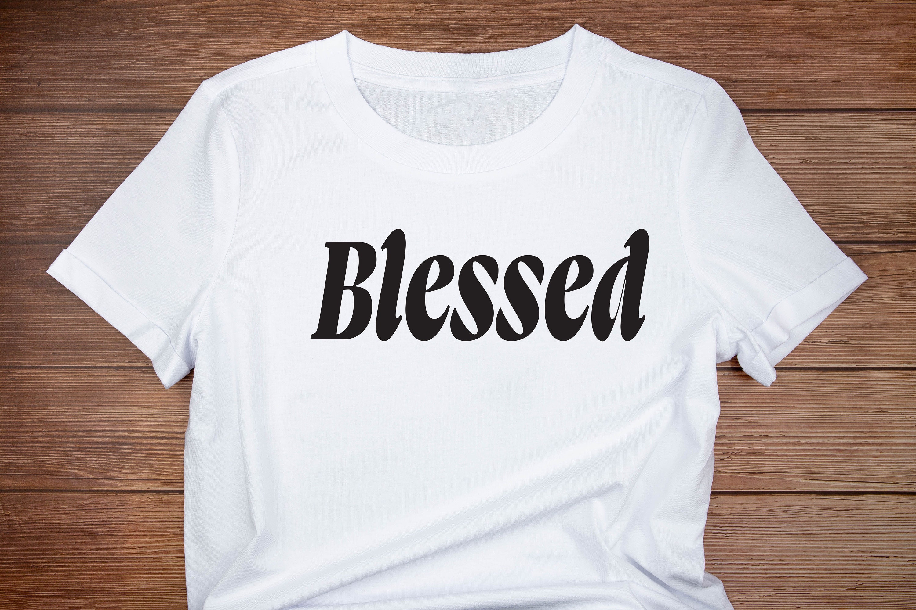 Blessed SVG PNG DXF Design - Etsy