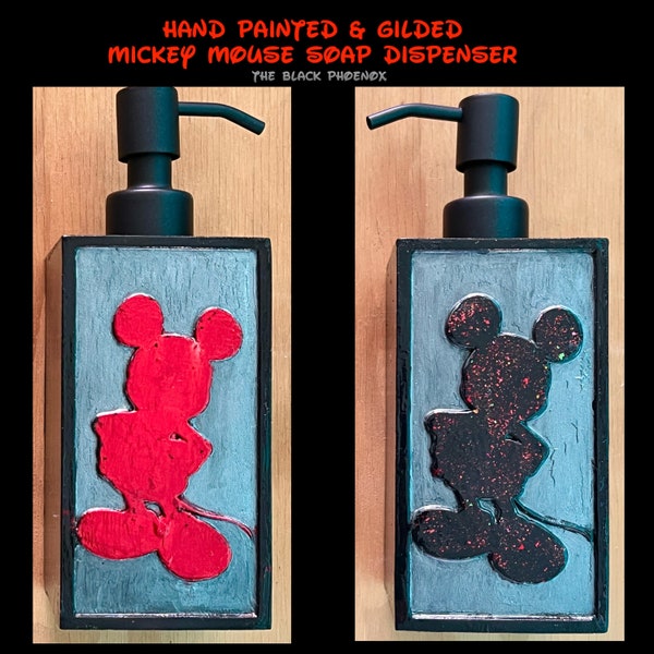 Mickey Mouse Soap Dispensers - Etsy