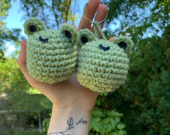 Frog Keychain - Etsy
