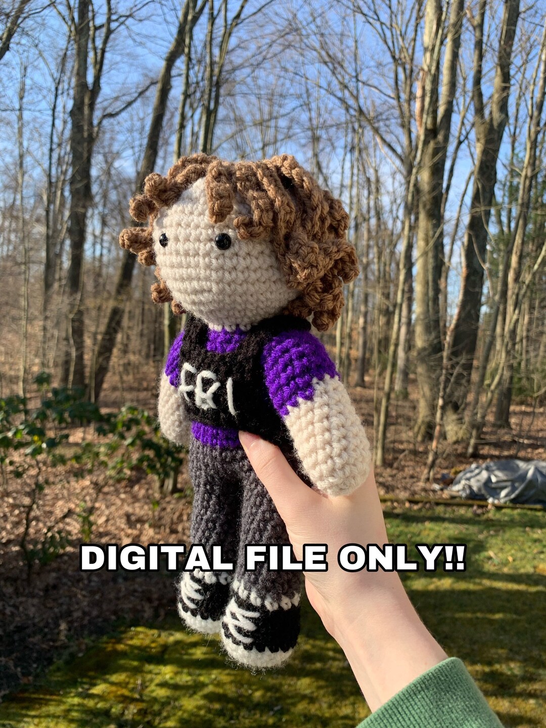 Crochet Spencer Reid Pattern - Digital File Only - Etsy
